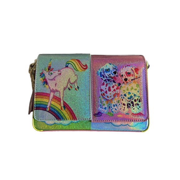 Lisa Frank | Bags | Nib Lisa Frank Color Block Crossbody Bag | Poshmark